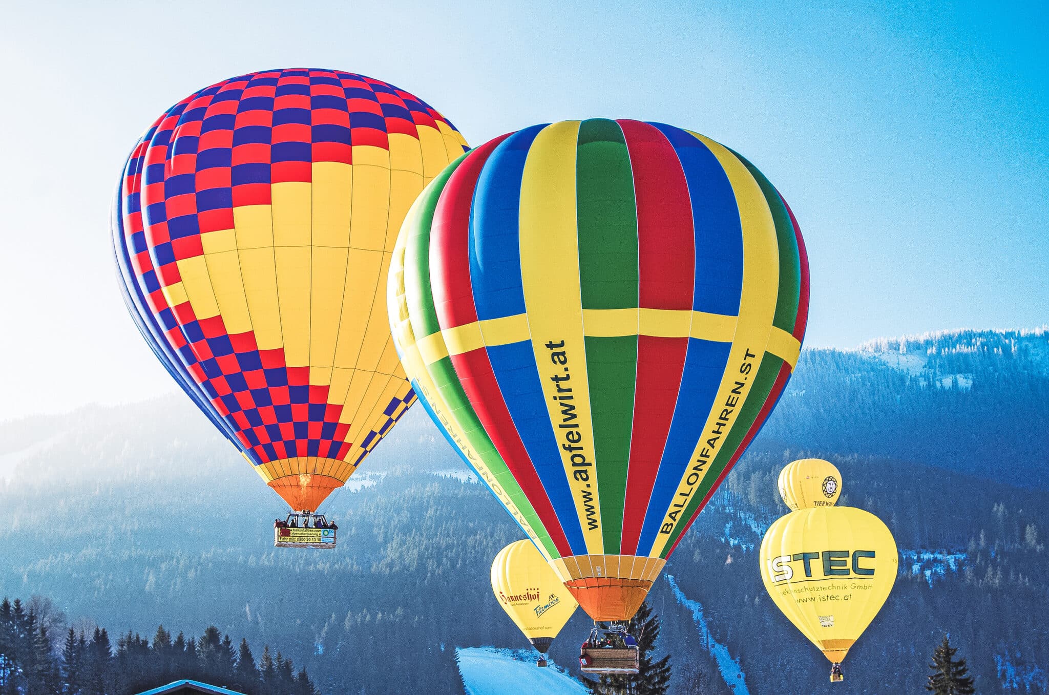 Ballonfahren in Zell am See & Filzmoos, Salzburg - Falken Air